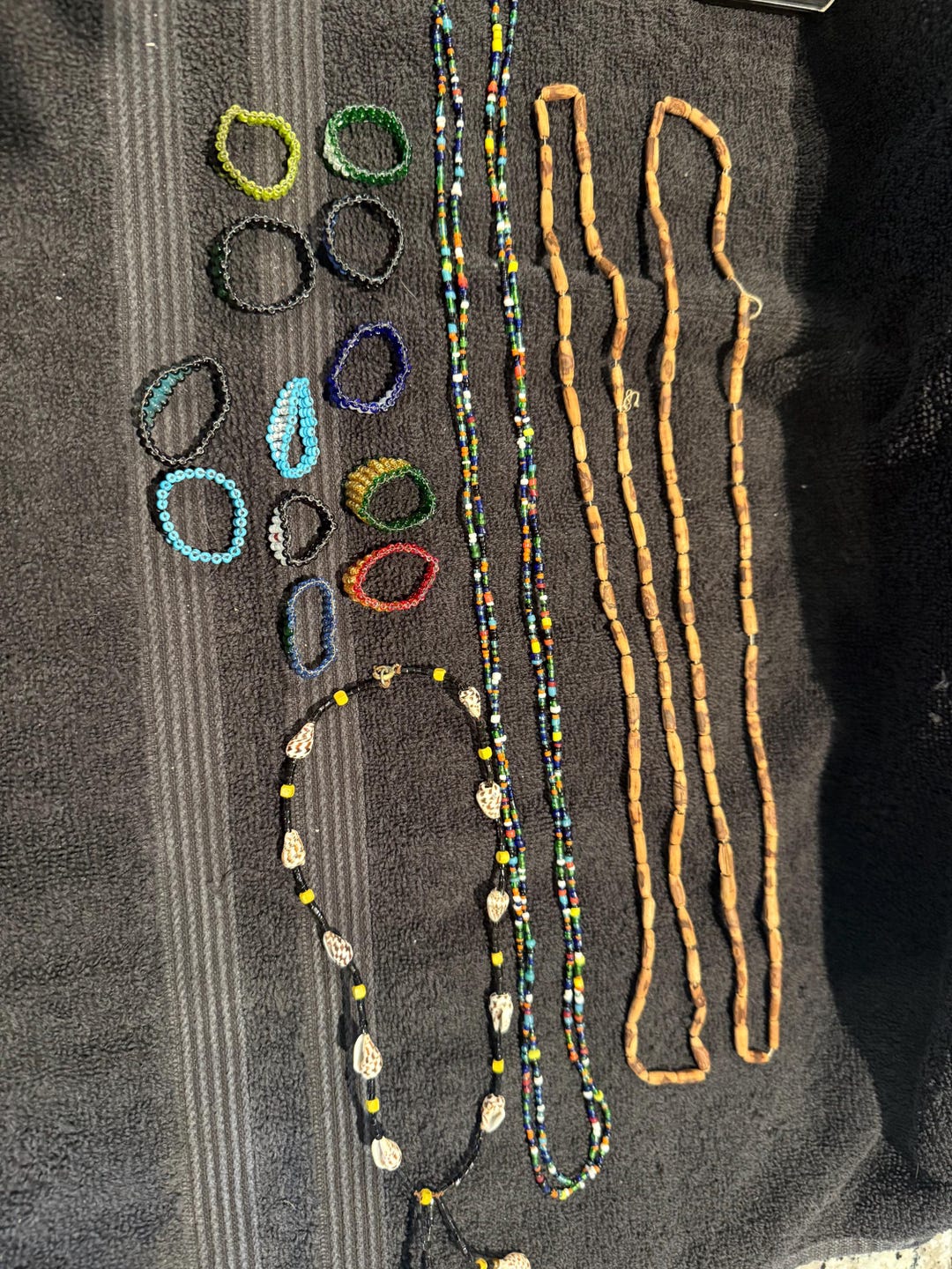 Vintage Lot of Native American Shell/bead Jewelry - Etsy