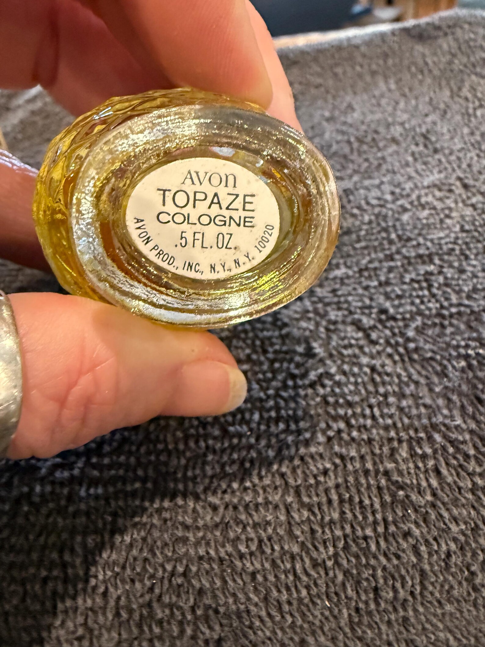 Vintage Avon Topaze Cologne - Etsy