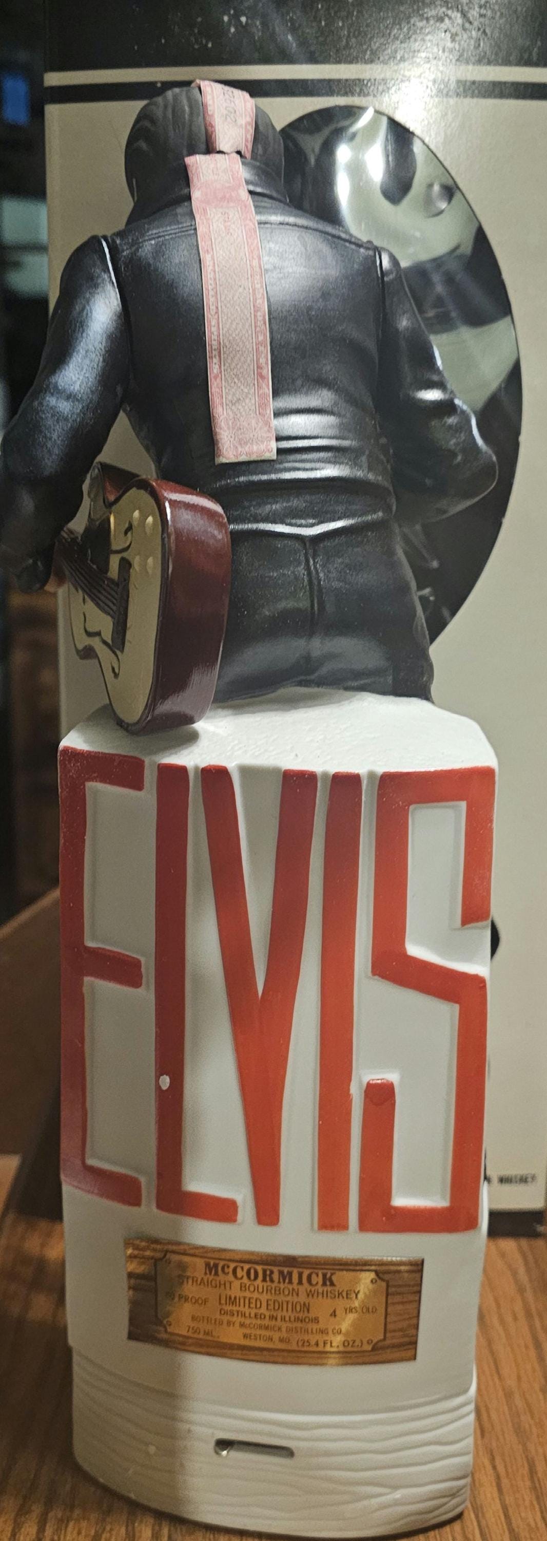 Elvis 1968 Mccormick Vintage Music Box Whiskey Decanter - Etsy