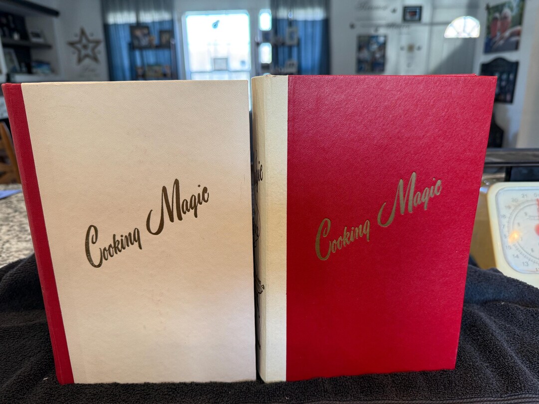 1950’s Cooking Magic Step by Step Cookbooks Set of 2 - Etsy