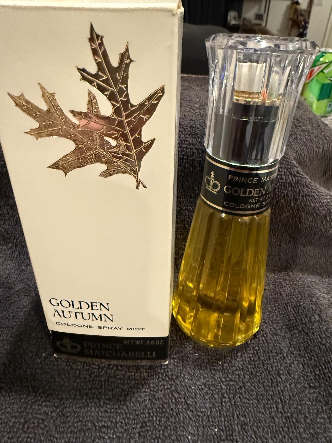 Vintage Golden Autumn Cologne Spray by Prince Matchabelli - Etsy