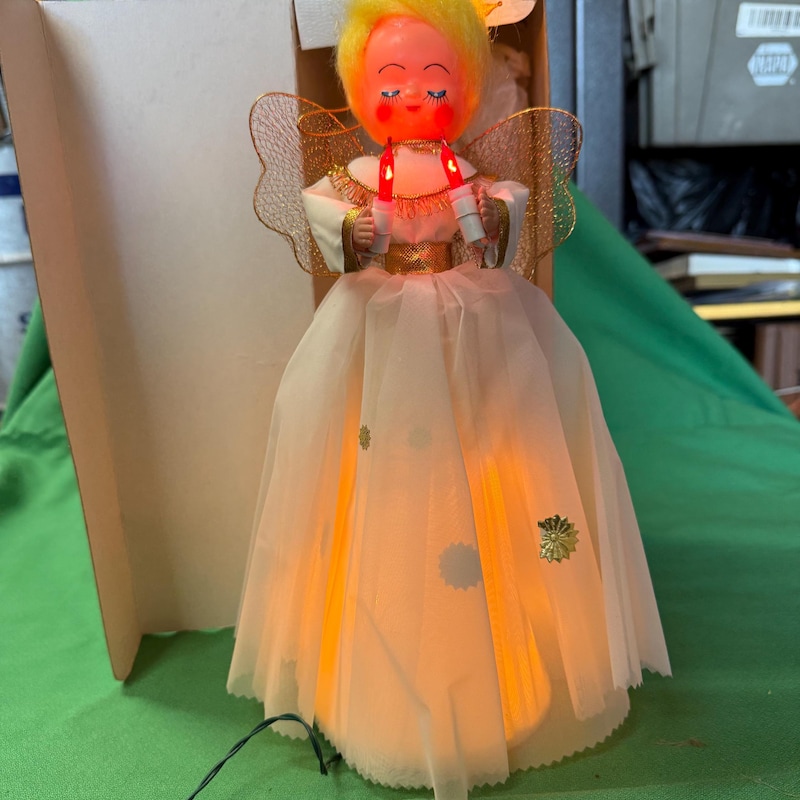 Vintage Angel Tree Topper - Etsy