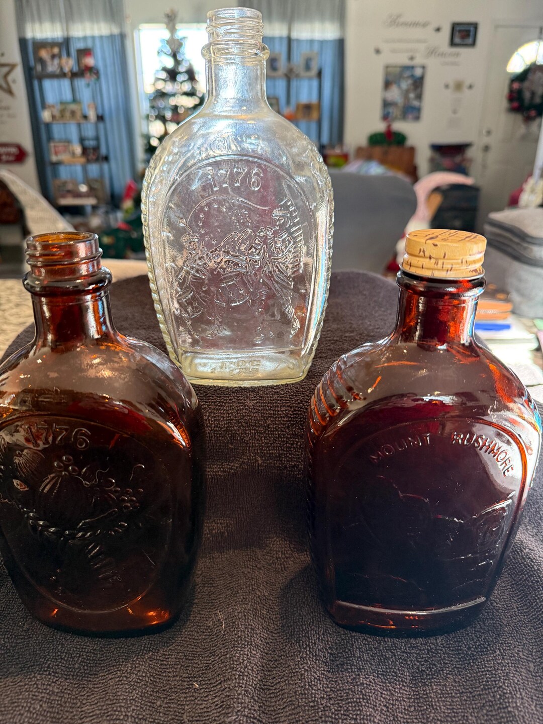 Vintage Log Cabin Syrup Bottles - Etsy