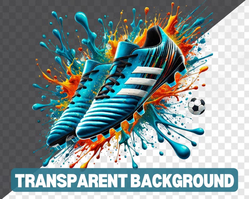 Watercolor Soccer Clipart Bundle, Football PNG Files, Soccer Ball ...