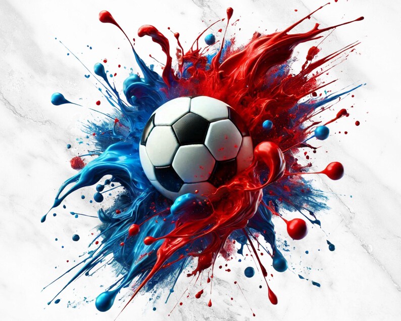 Watercolor Soccer Clipart Bundle, Football PNG Files, Soccer Ball ...