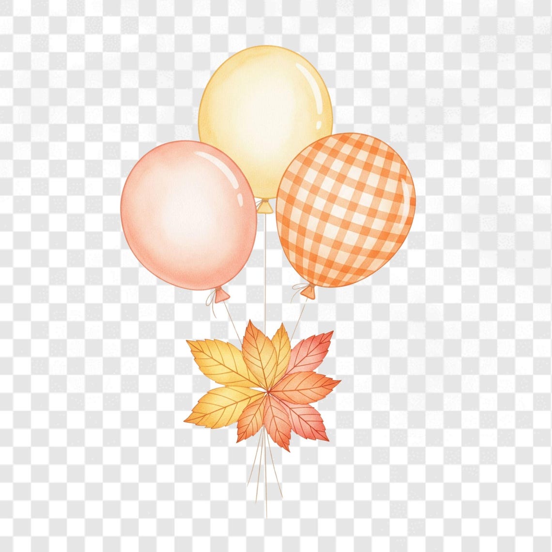 Autumn Sweets Clipart, Watercolor Fall Dessert PNG, Pumpkin Spice ...