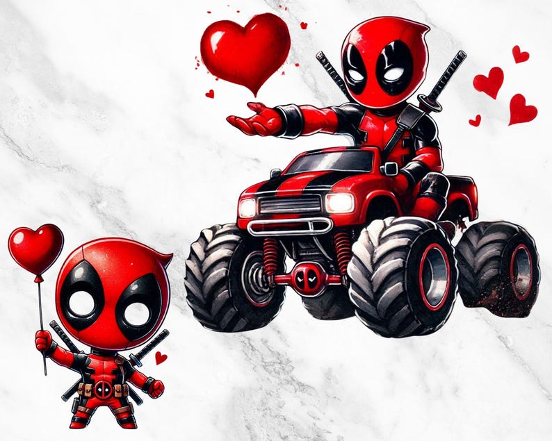 Valentine Superhero Clipart Bundle, Cute Hero Clipart, Love Superhero ...