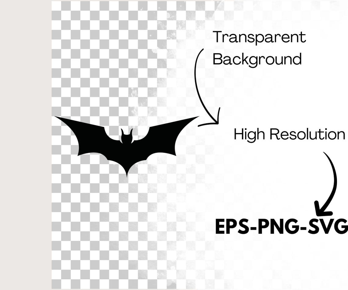 Bat Logo SVG Bundle Bat Hero Clipart Superhero SVG Comic Cut Files ...
