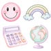 Pastel Back to School Clipart, Cute School Supplies PNG, Teacher ...