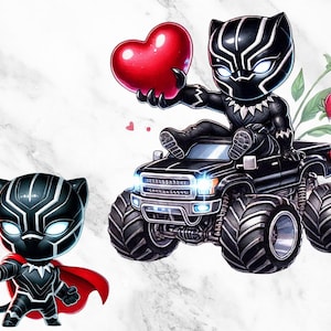 Valentine Superhero Clipart Bundle, Cute Hero Clipart, Love Superhero ...