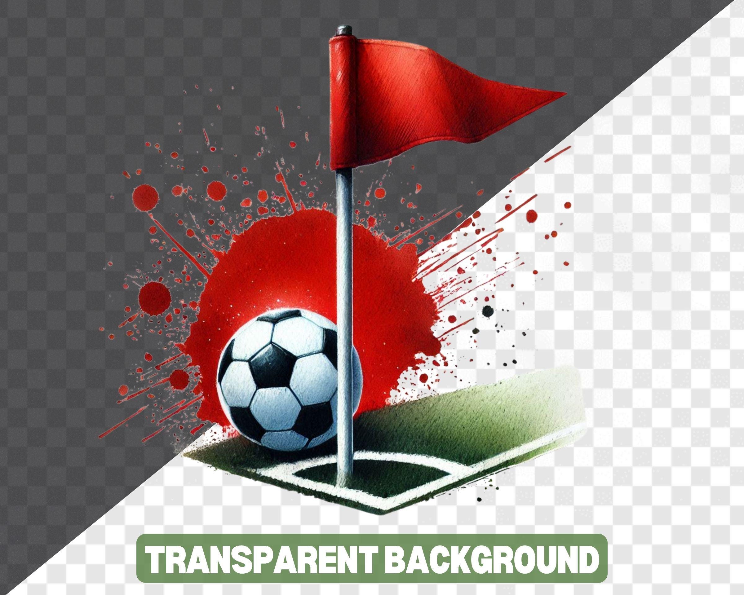 Watercolor Football Clipart, Watercolor Soccer PNG, Sports Clipart ...
