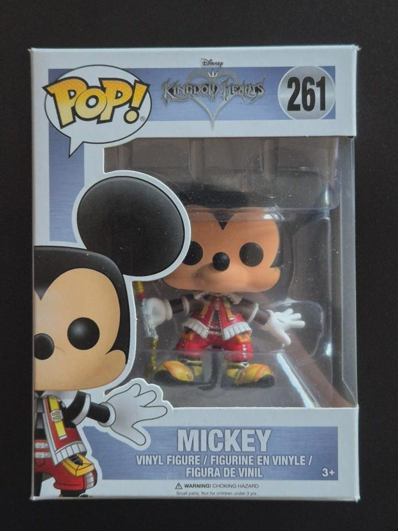 Mickey Mouse Kingdom Hearts Funko POP! 261 - Etsy