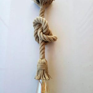 Single Rope Pendant Chandelier - Etsy