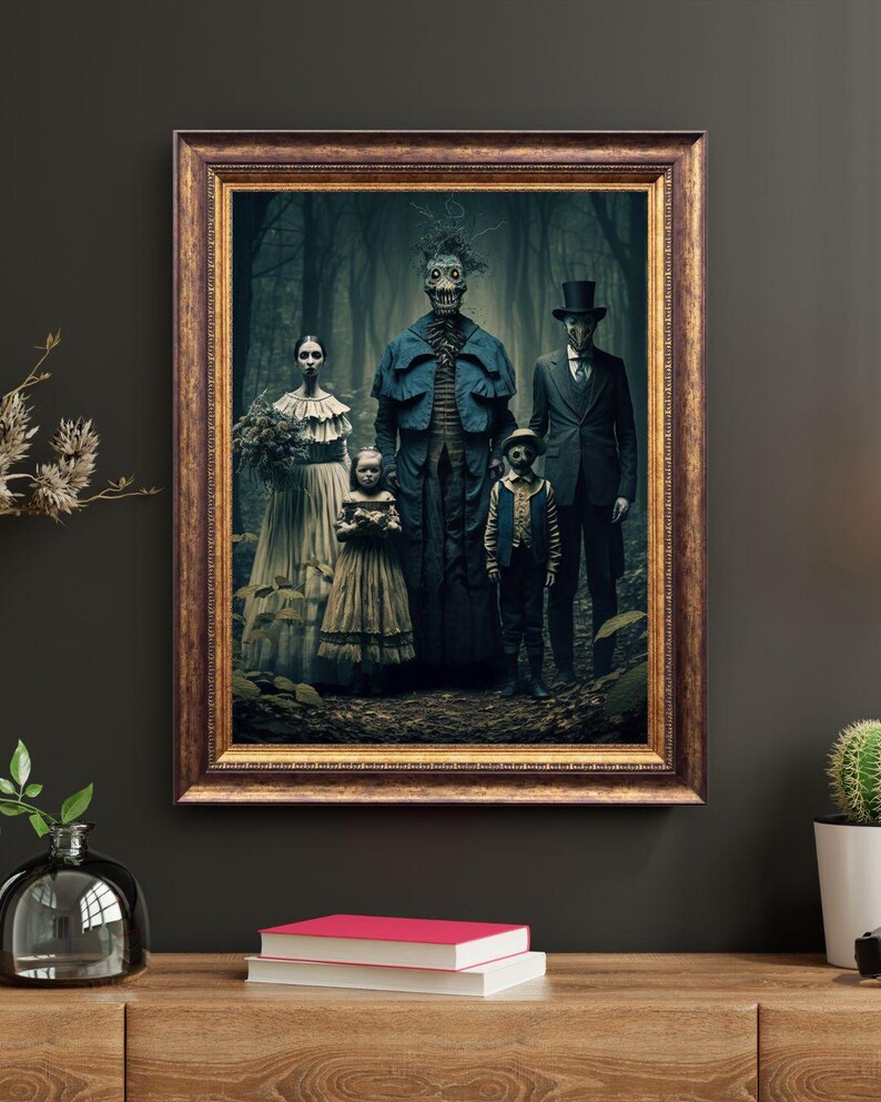 Freaky Family Poster, Digital Print, Print - Etsy