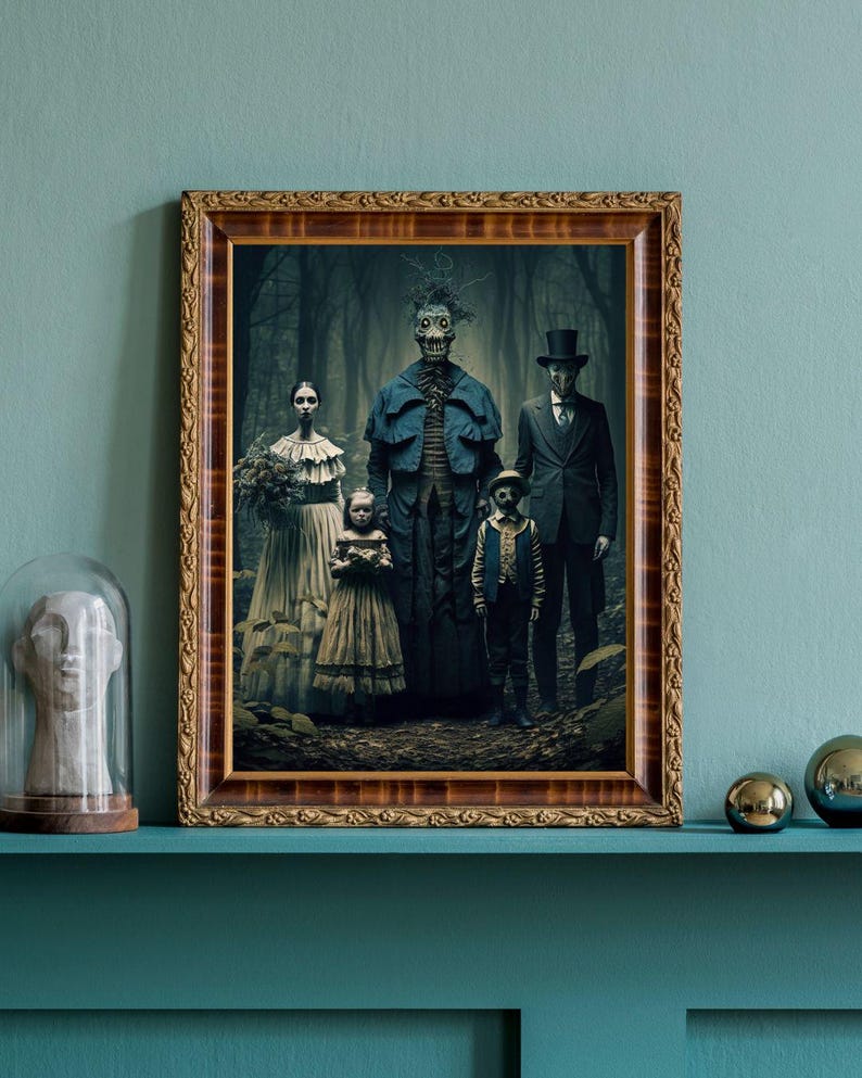 Freaky Family Poster, Digital Print, Print - Etsy
