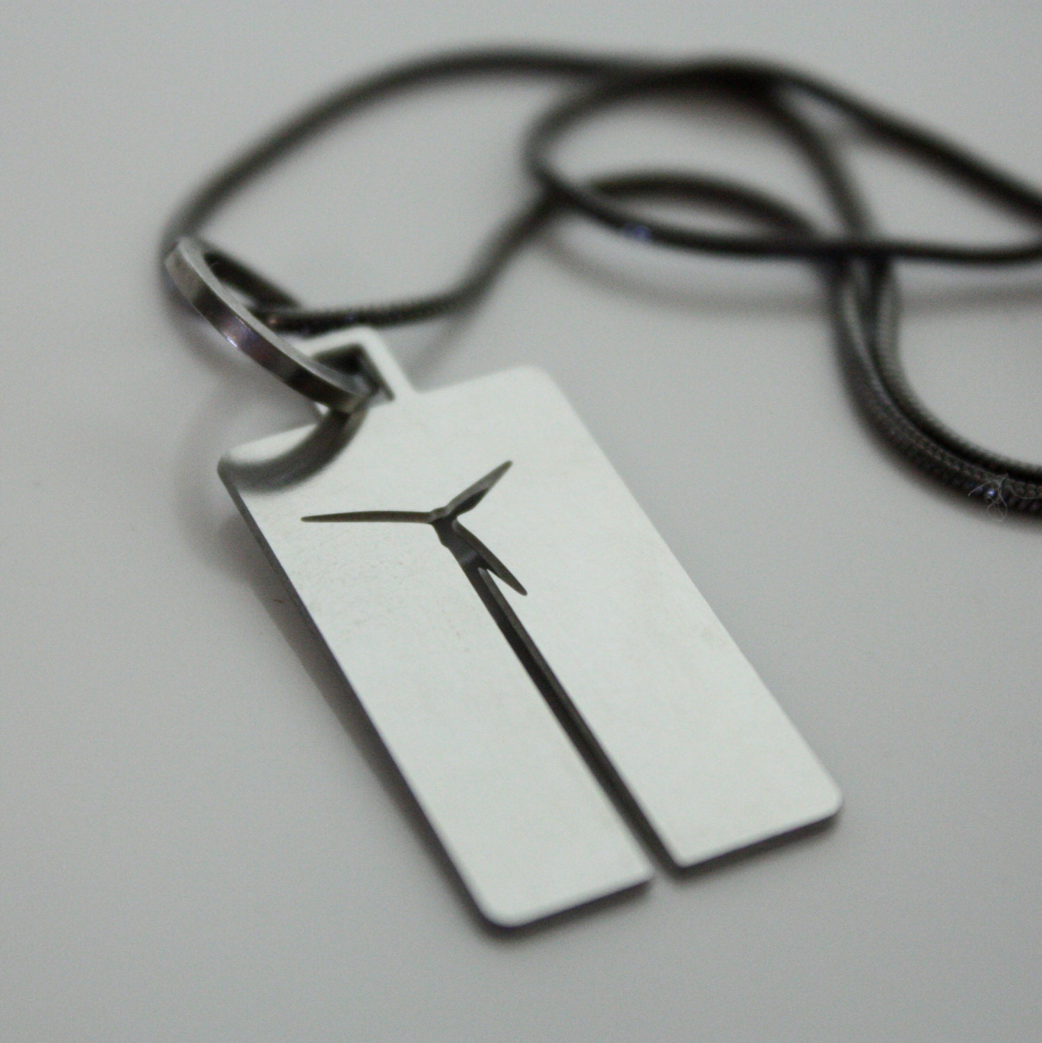 Wind Turbine Necklace - Etsy