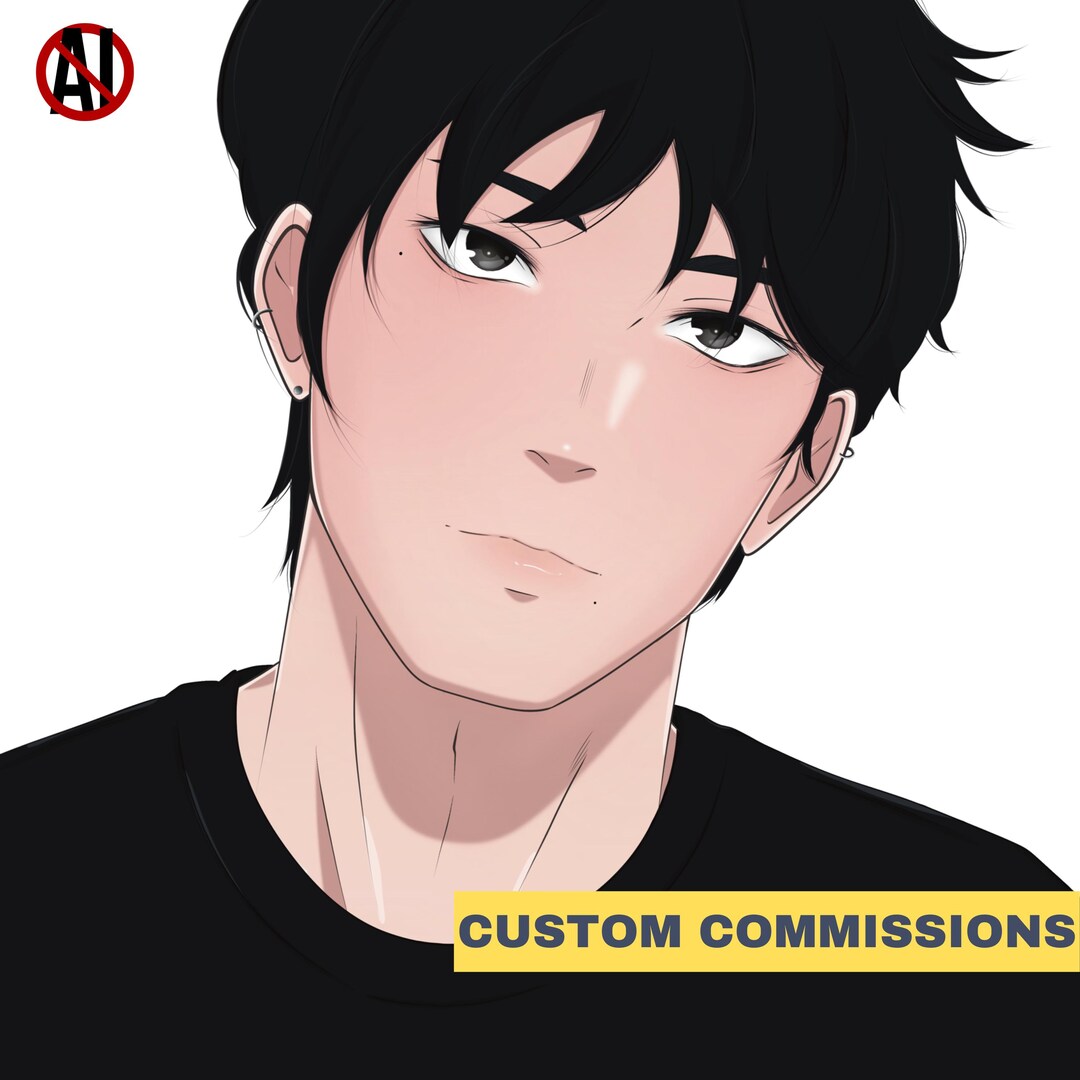 Custom Anime/manhwa-style Art Commission Unique Personalized Artwork ...
