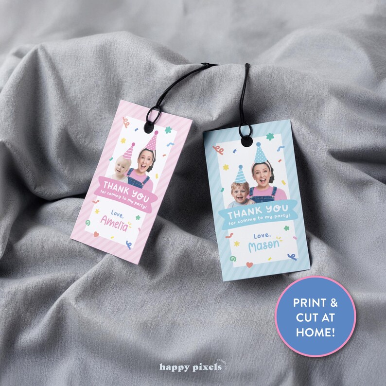 Personalized Ms Rachel Inspired Birthday Party Favor Tag With Child's ...