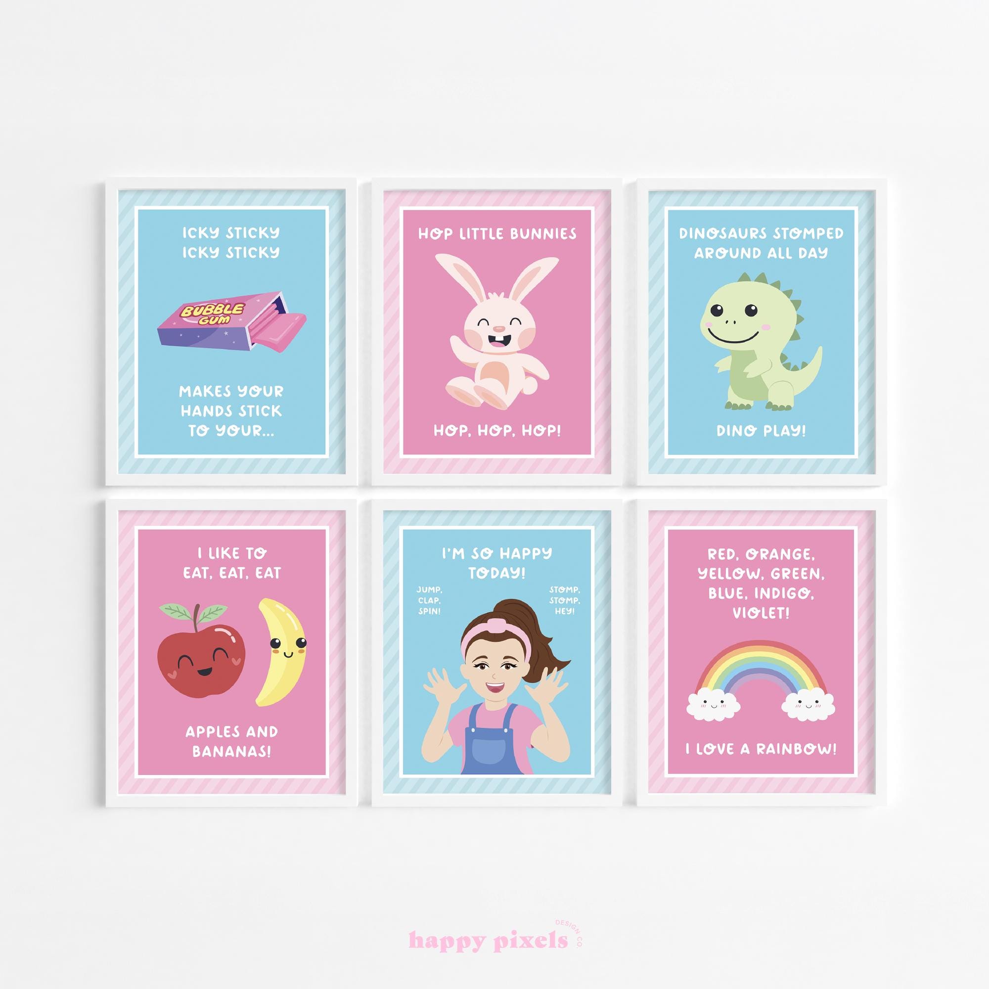 Ms Rachel Inspired Printable Digital Download Wall Decor Art, Nursery ...