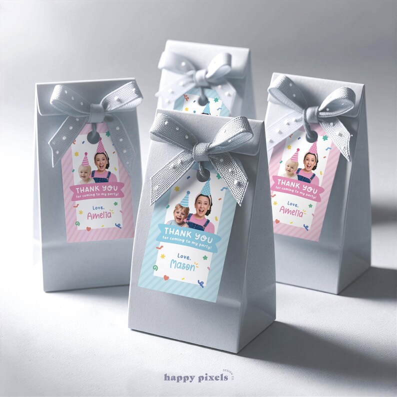 Personalized Ms Rachel Inspired Birthday Party Favor Tag With Child's ...