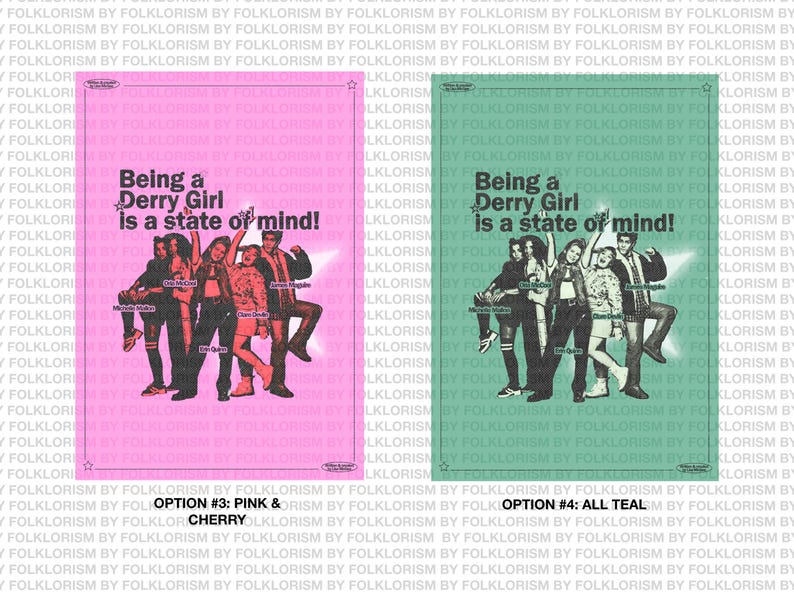 Derry Girls Poster / TV Show Poster / Movie Poster / Room Decor / Wall ...