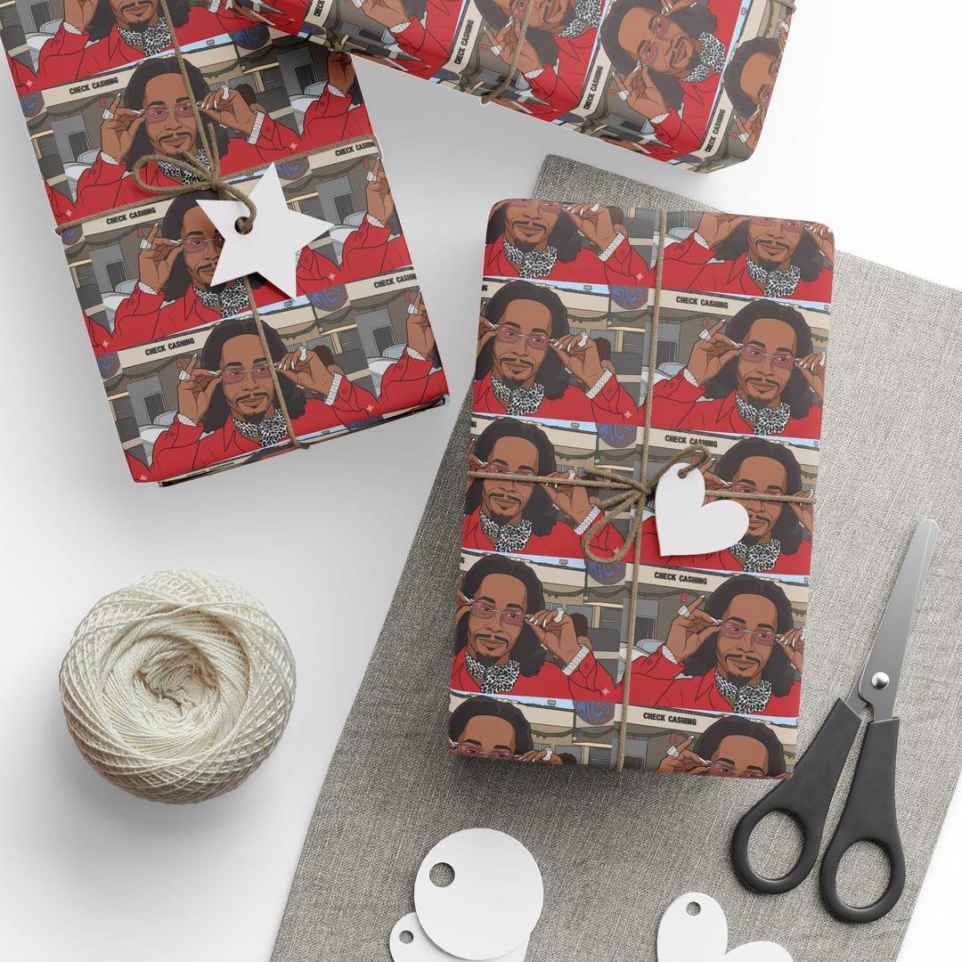 Money Mike From Friday Wrapping Paper Classic Movie Gift Wrap - Etsy