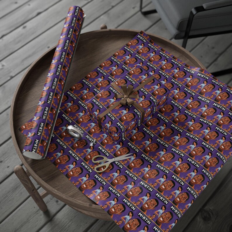 Martin TV Show Inspired Wrapping Paper 90s Comedy Gift Wrap - Etsy