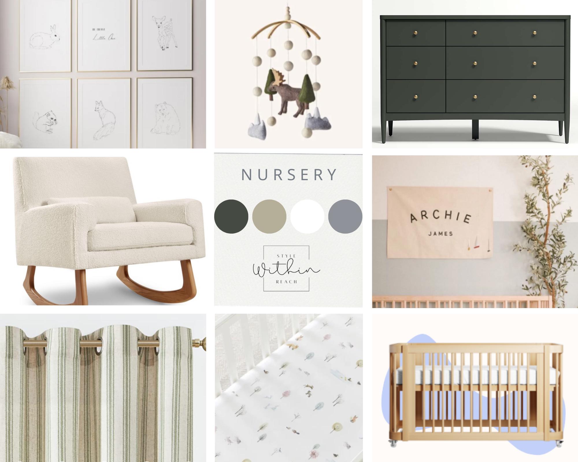 Customized Virtual Designs: Inspiration Mood Board and Product Sources ...