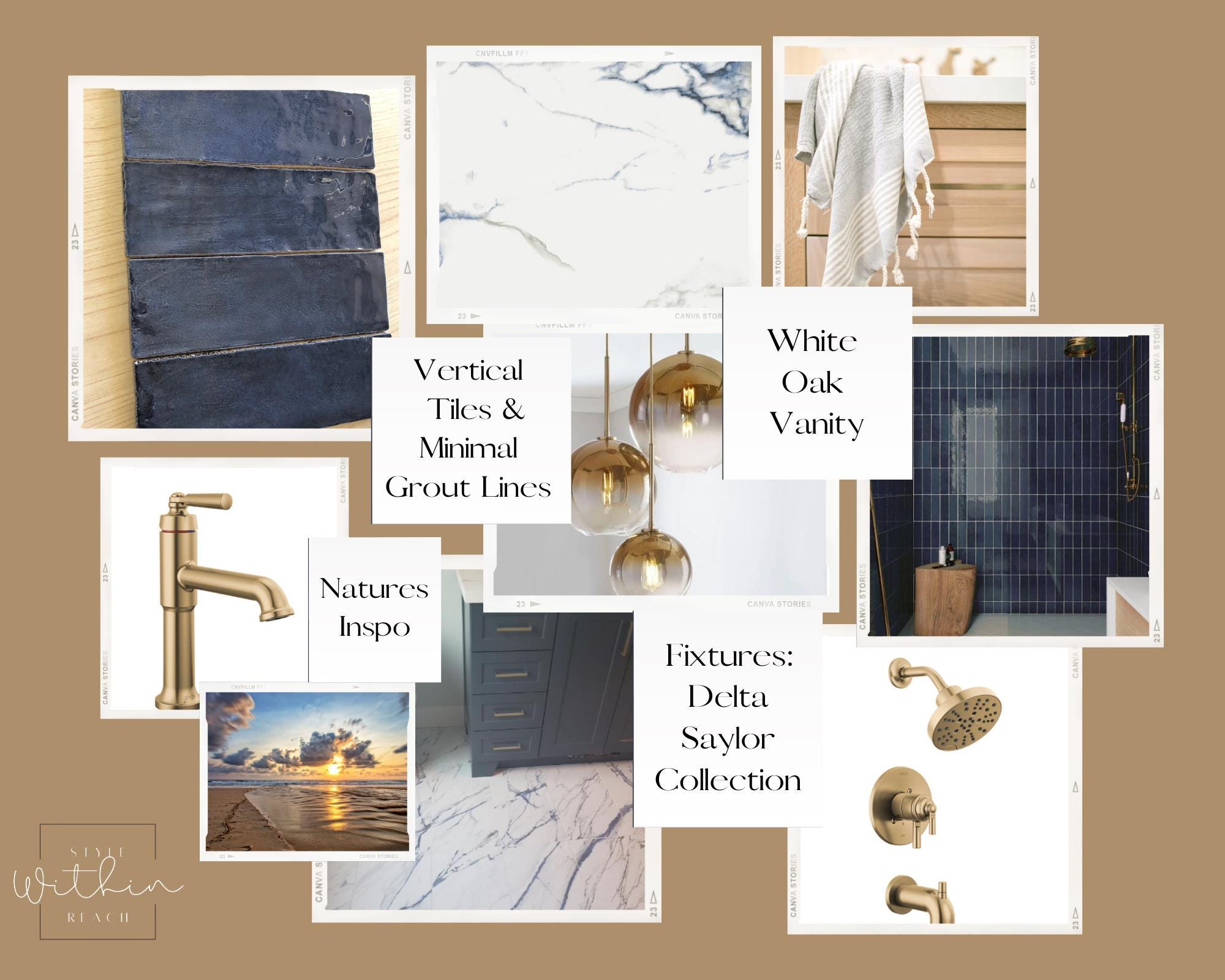 Customized Virtual Designs: Inspiration Mood Board and Product Sources ...