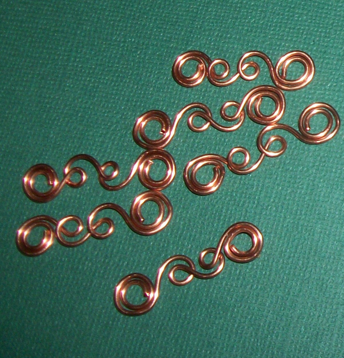 Fancy Handmade Swirl Paisley Link, Connection, Finding, Jewelry Finding ...