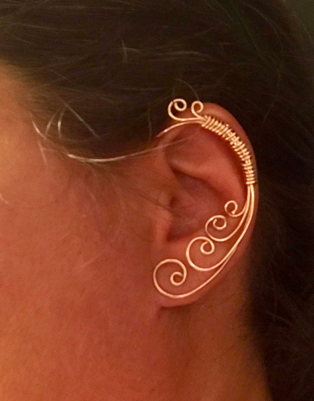 Bound to Be Swirls, Vine Earring, Jewelry, Ear Cuff, Vine Jewelry, Ear ...