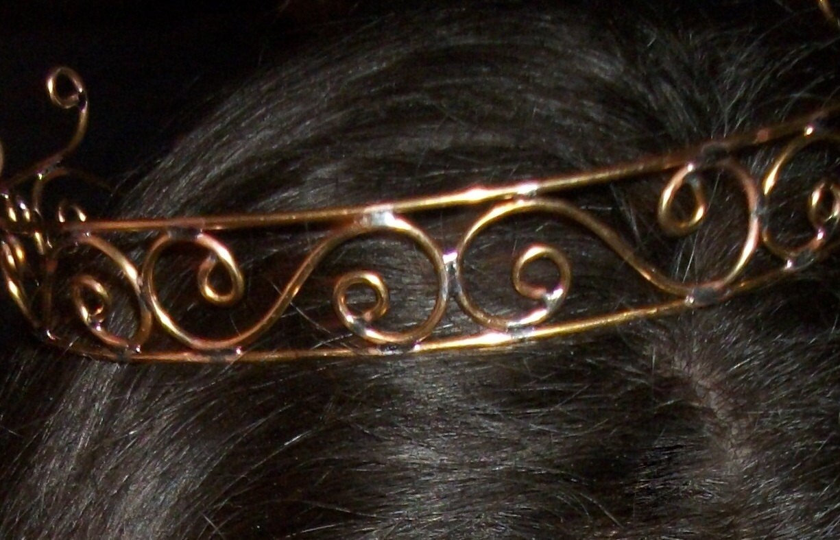 Swirls Tiara, Princess Crown, Wedding Tiara, Hair Accessories, Wedding ...