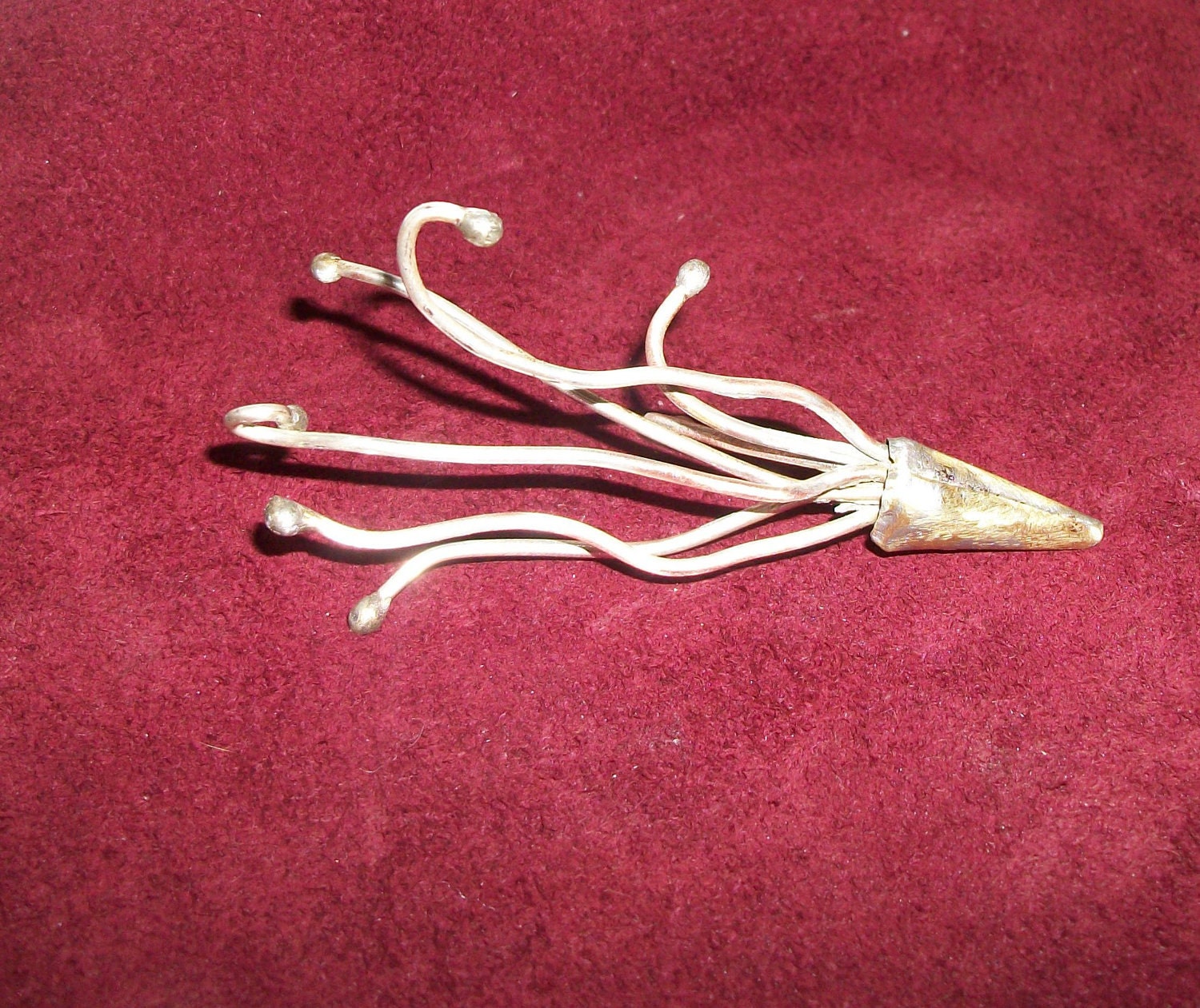A Metal Squid Steam Punk Art Jewelry Pendant Nautical - Etsy