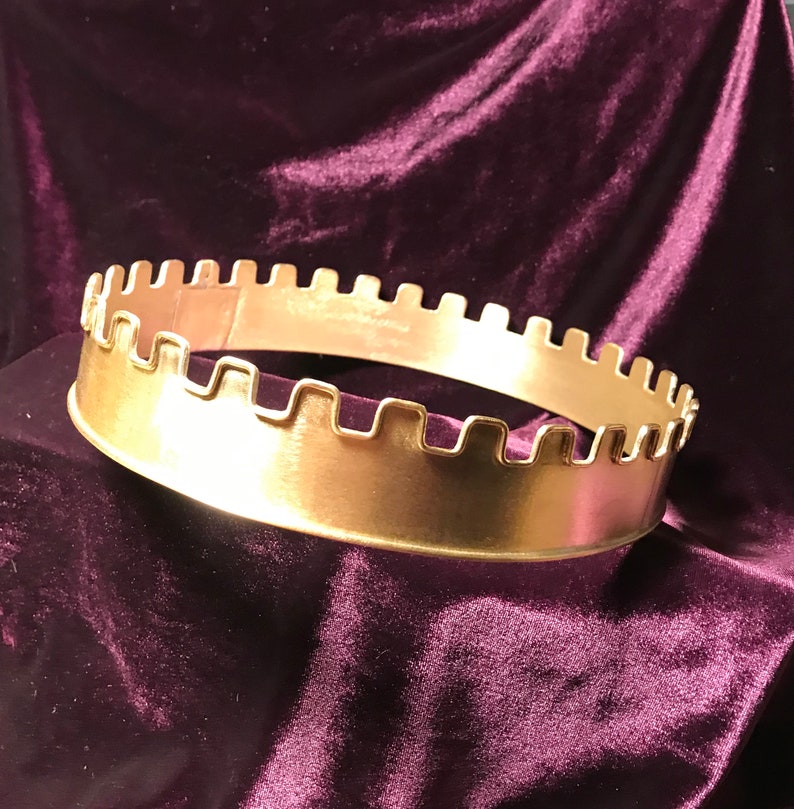 Crenellations Greek Headband Circlet, Greek Key, Crown, Men, Women - Etsy