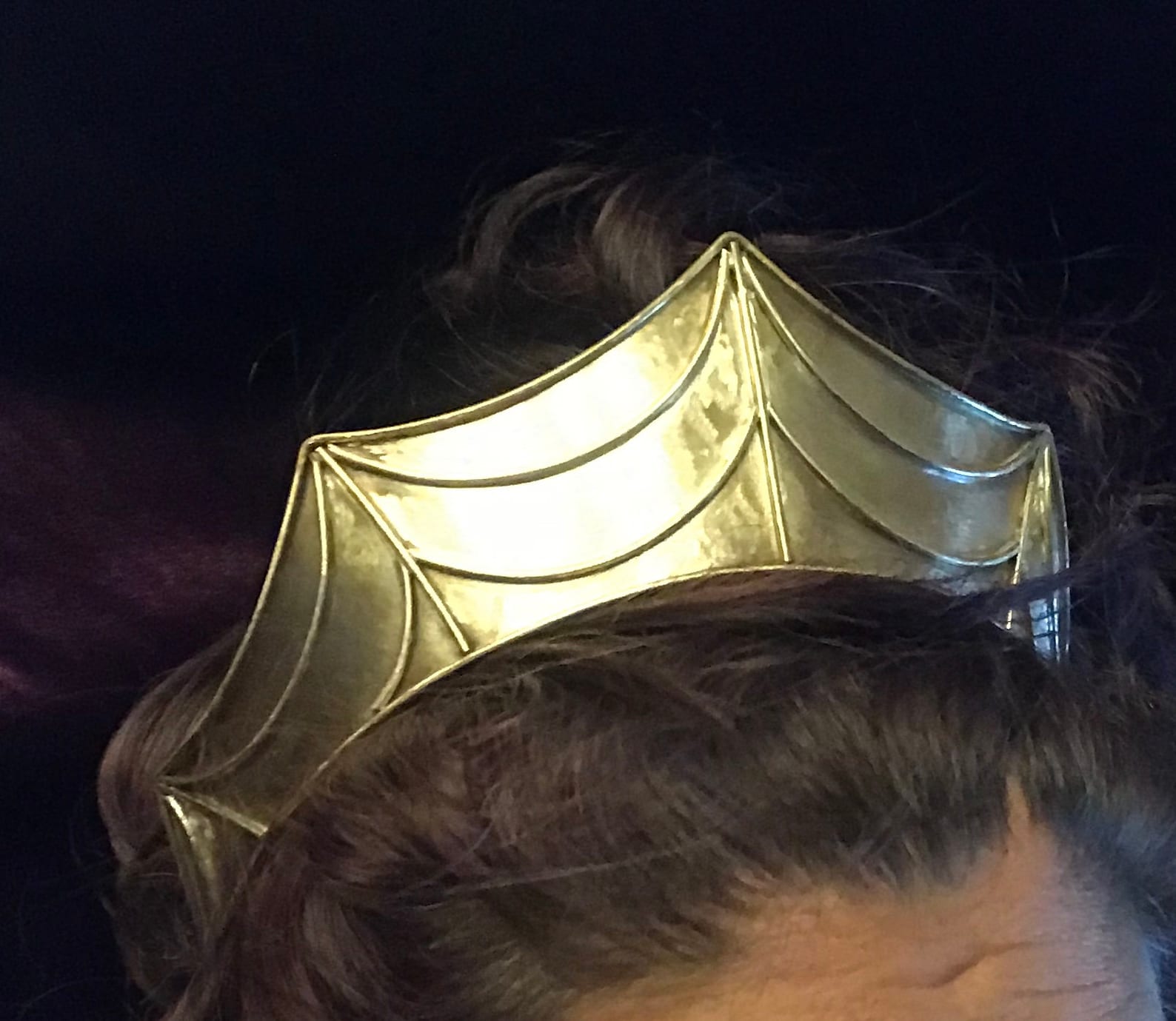 Spider Crown Brass Spider Crown Goddess Arachnid Tiara | Etsy