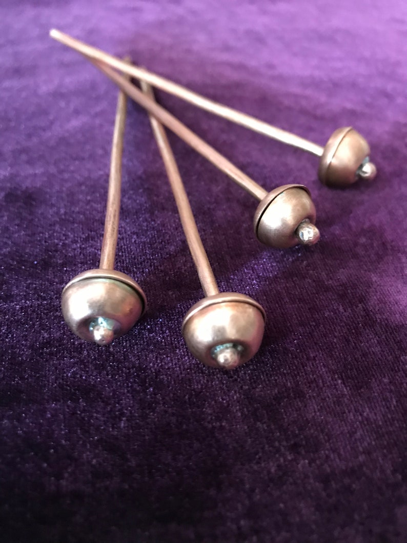 Ancient Inspired Ball Hair Sticks Ball Hair Pins Wire Hair - Etsy