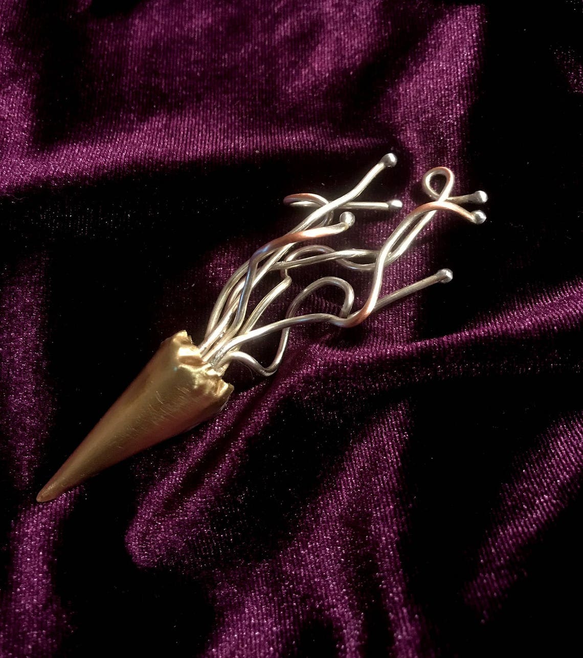 A Metal Squid Steam Punk Art Jewelry Pendant Nautical - Etsy