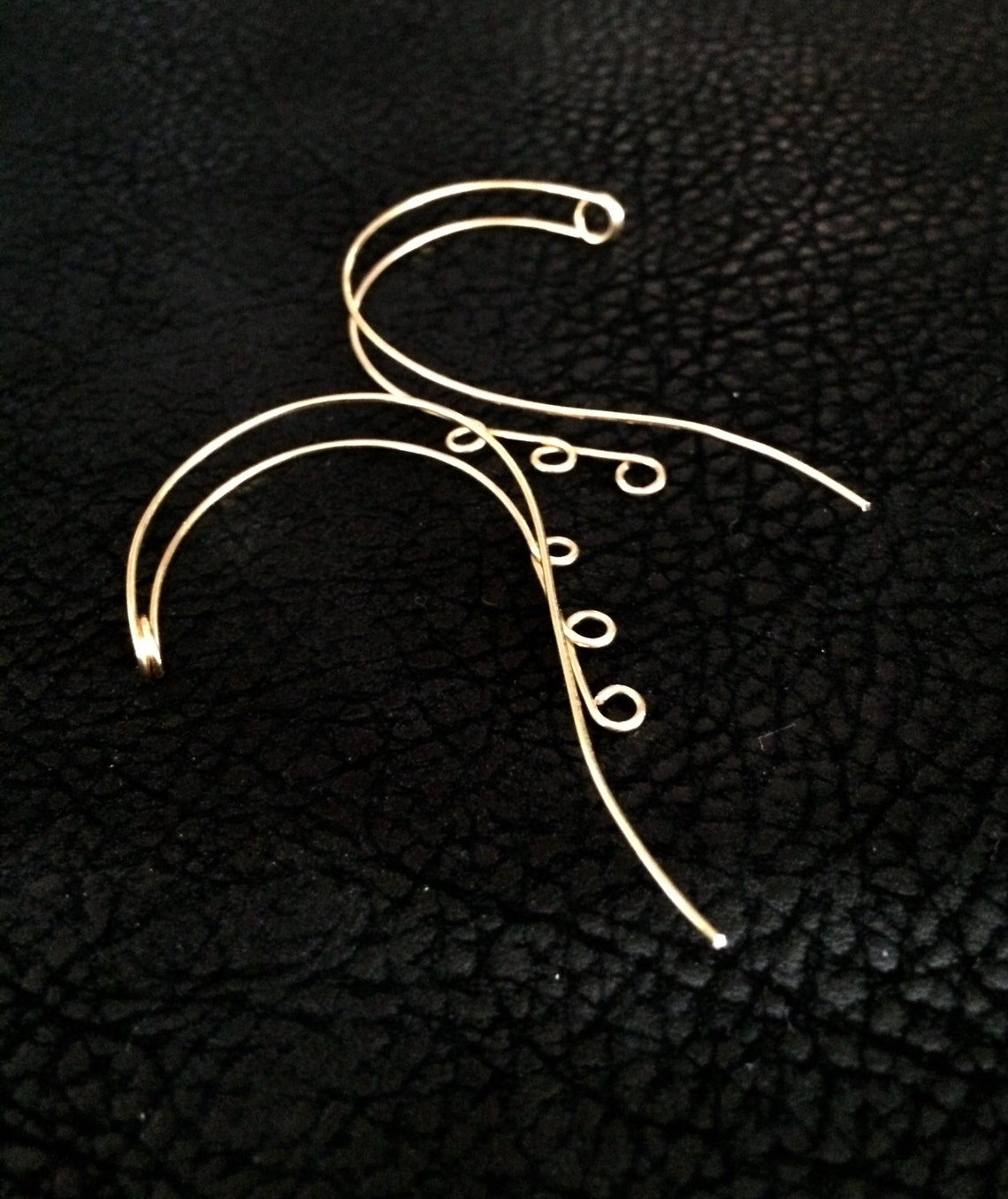 Ear Cuff, Ear Wrap, Ear Jacket, Beading Blank, Ear Decoration, 2 Cuffs ...