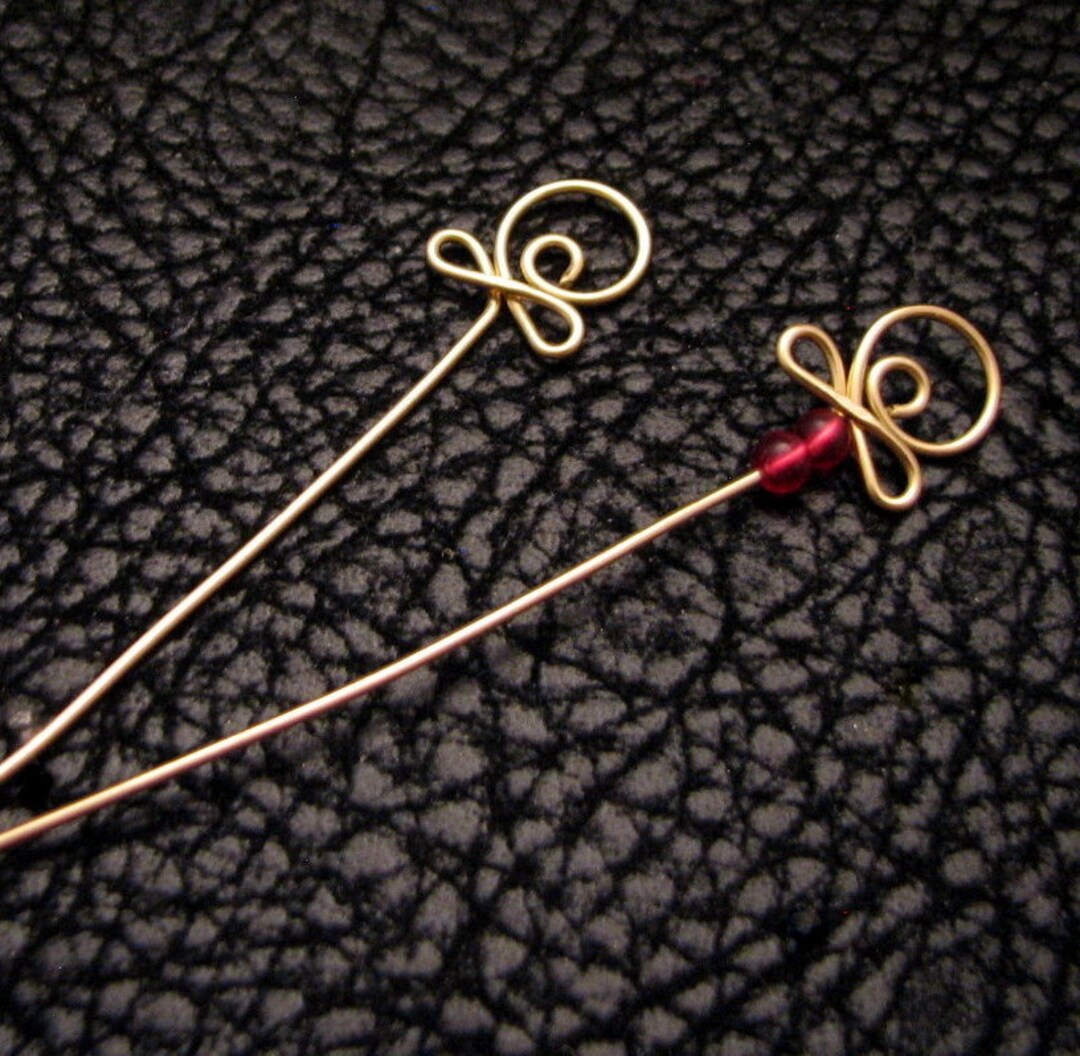 Hoop Loop Eye Pin, Fancy Headpin, Headpin, Jewelry Finding, Beading ...