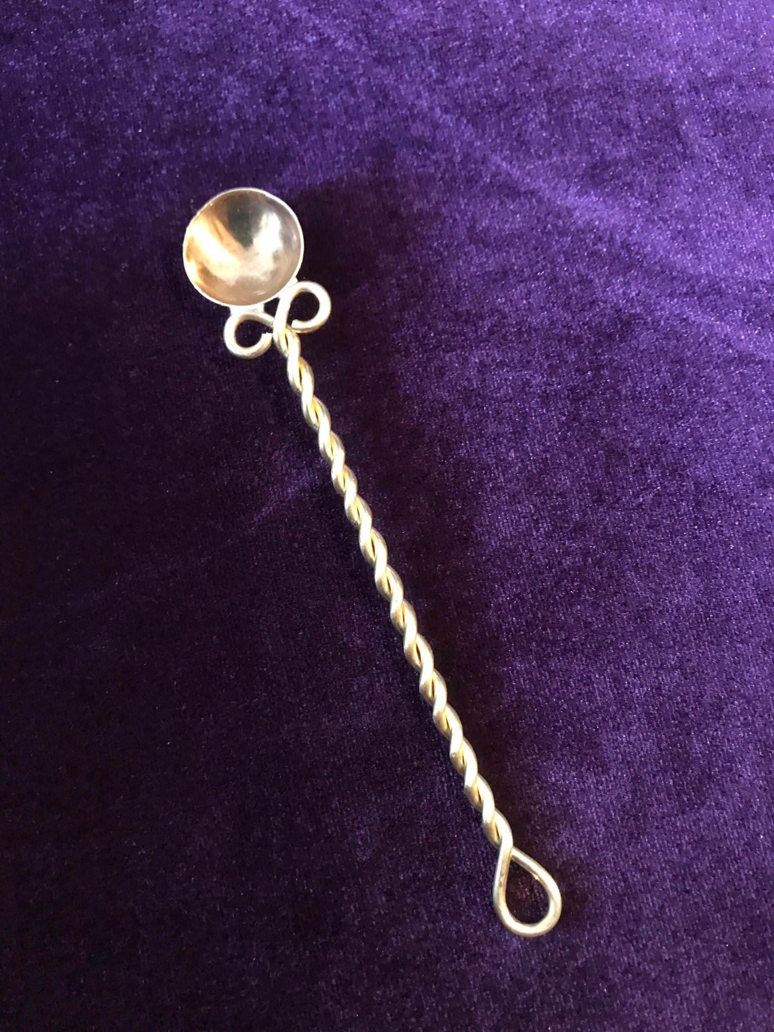 Twisted Fancy Spice Spoon Steampunk Spice Spoon Brass | Etsy