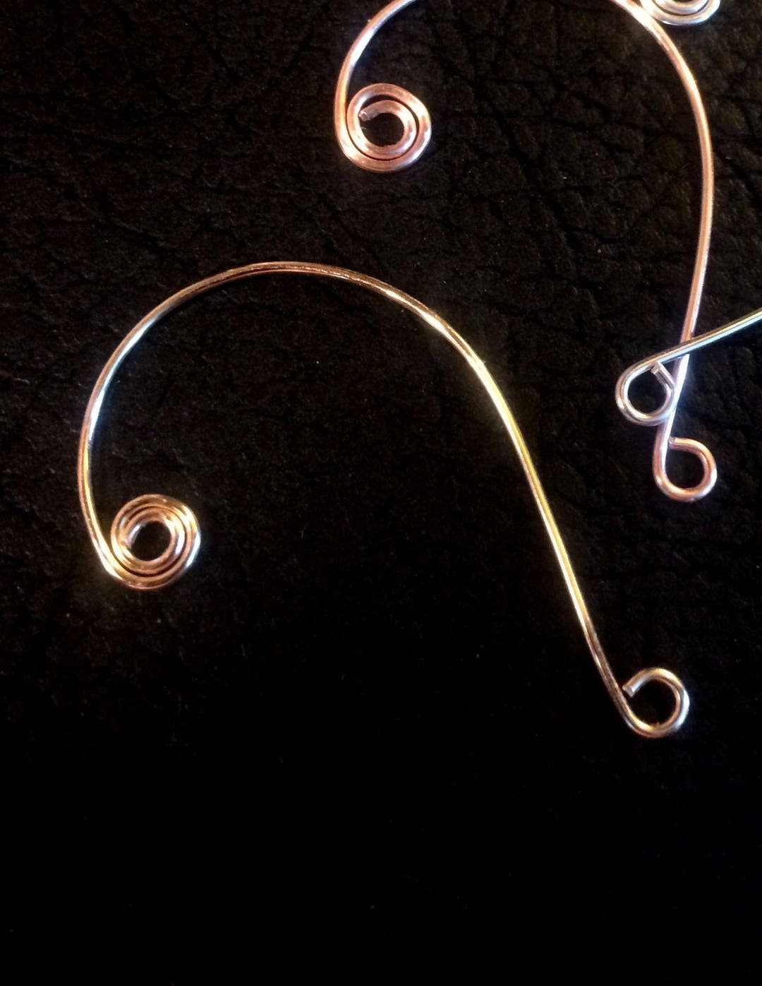 Swirl Wire Ear Wrap, Ear Cuff, Ear Jacket, Ear Climber, Ear Wrap ...