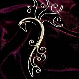 Phoenix, Phoenix Fire Jewelry Ear Cuff, Vine Jewelry, Ear Jewelry, Ear ...