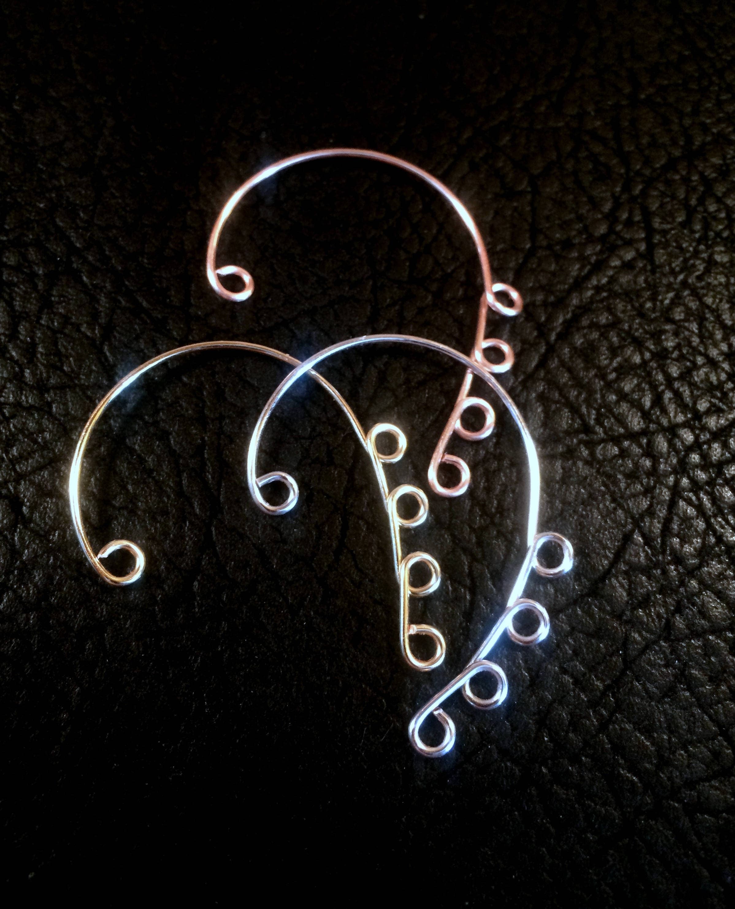 Wire Ear Wrap, Ear Cuff, Ear Jacket, Ear Climber, Ear Wrap, Beading ...