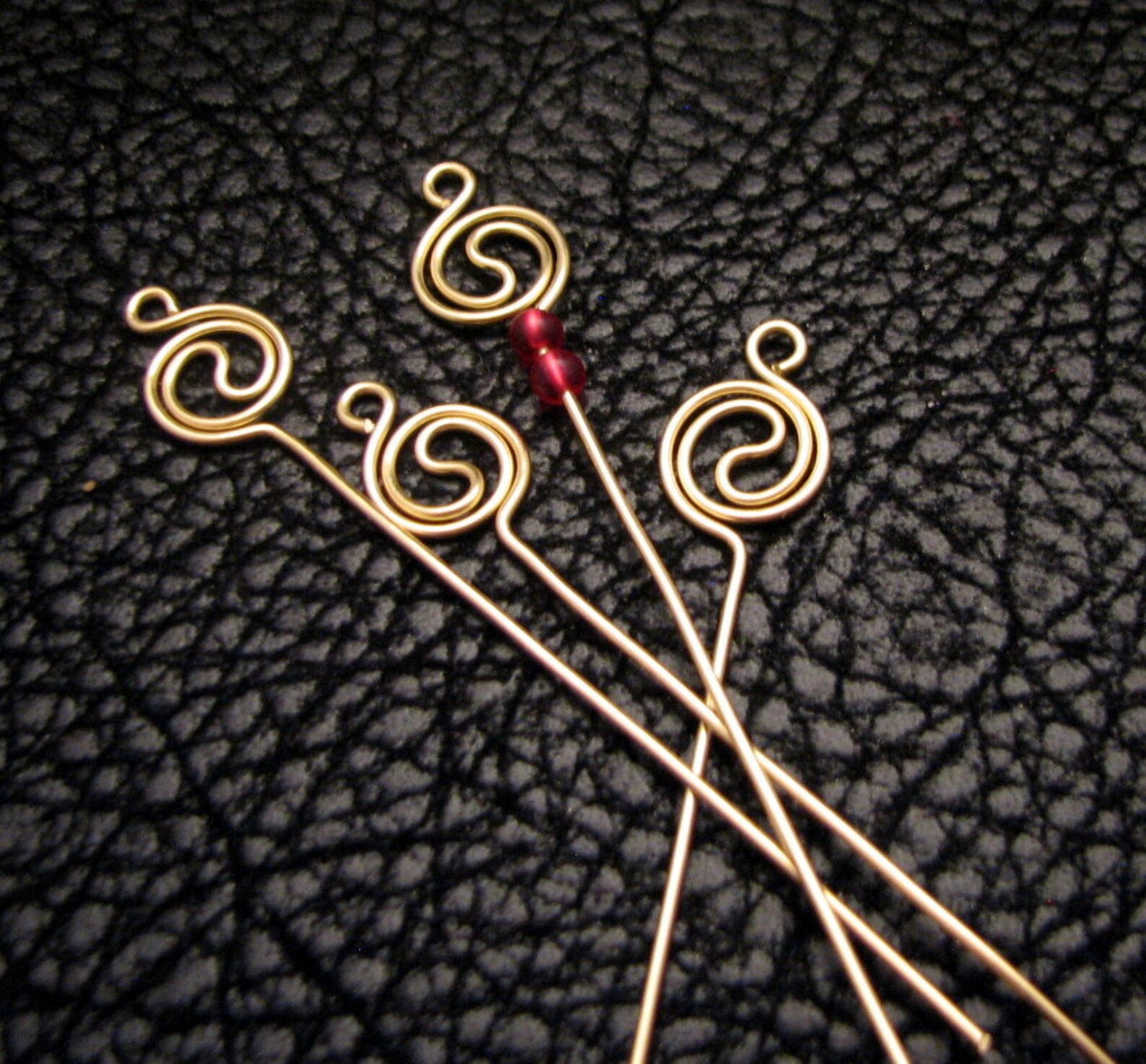 Yin Yang Swirl Headpins, Fancy Headpins, Jewelry Supplies, Beading ...