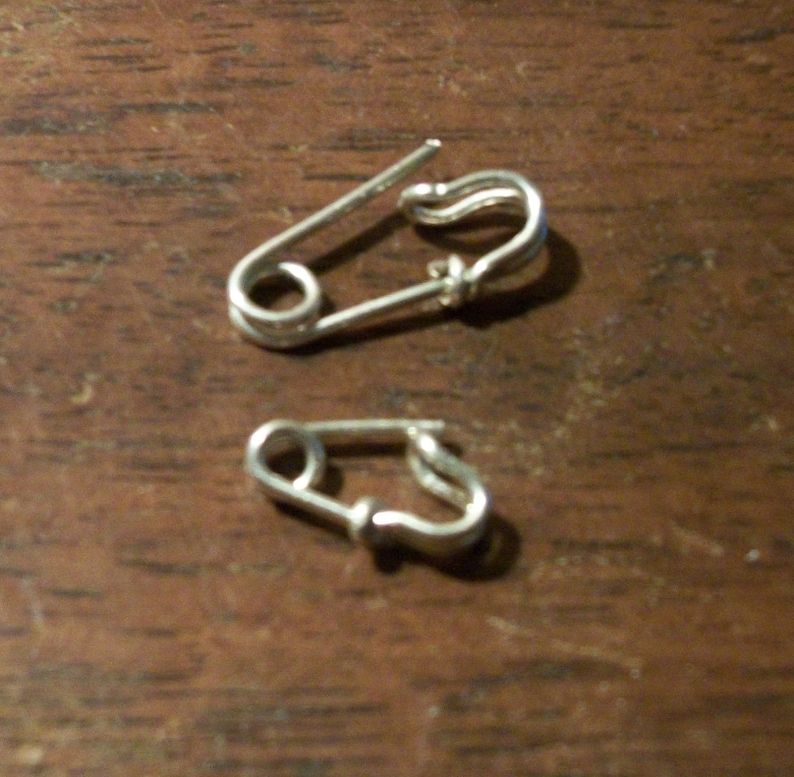 Major TINY Safety Pins Fancy Tiny Pin Safety Pin Safety Pin - Etsy