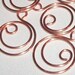 Handmade Copper Wire Charms Connection Links 6 - Etsy