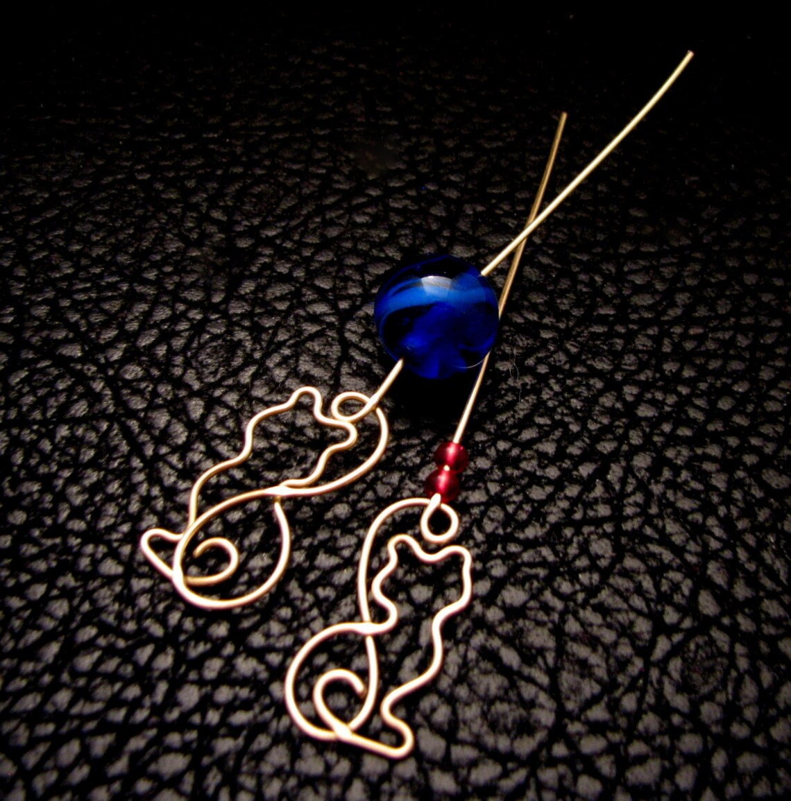 Fancy Pins Cat Kitty Headpins Eye Pins Jewelry Finding - Etsy