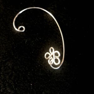 Simply Pretty Little Flower, Ear Cuff, Floral Jewelry, Ear Jewelry, Ear ...