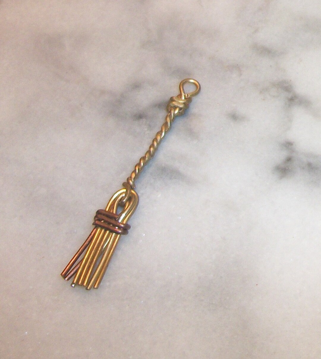 Fun Tiny Copper Brass Broom Besom - Etsy