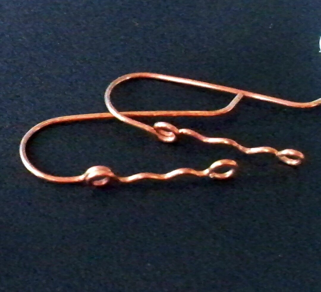 Ear Wires, Wiggle Ear Wire, French Ear Wire, Ear Hook, Earring Finding ...